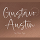 Gustavo Austin Handwritten Script Font, Fonts | GraphicRiver